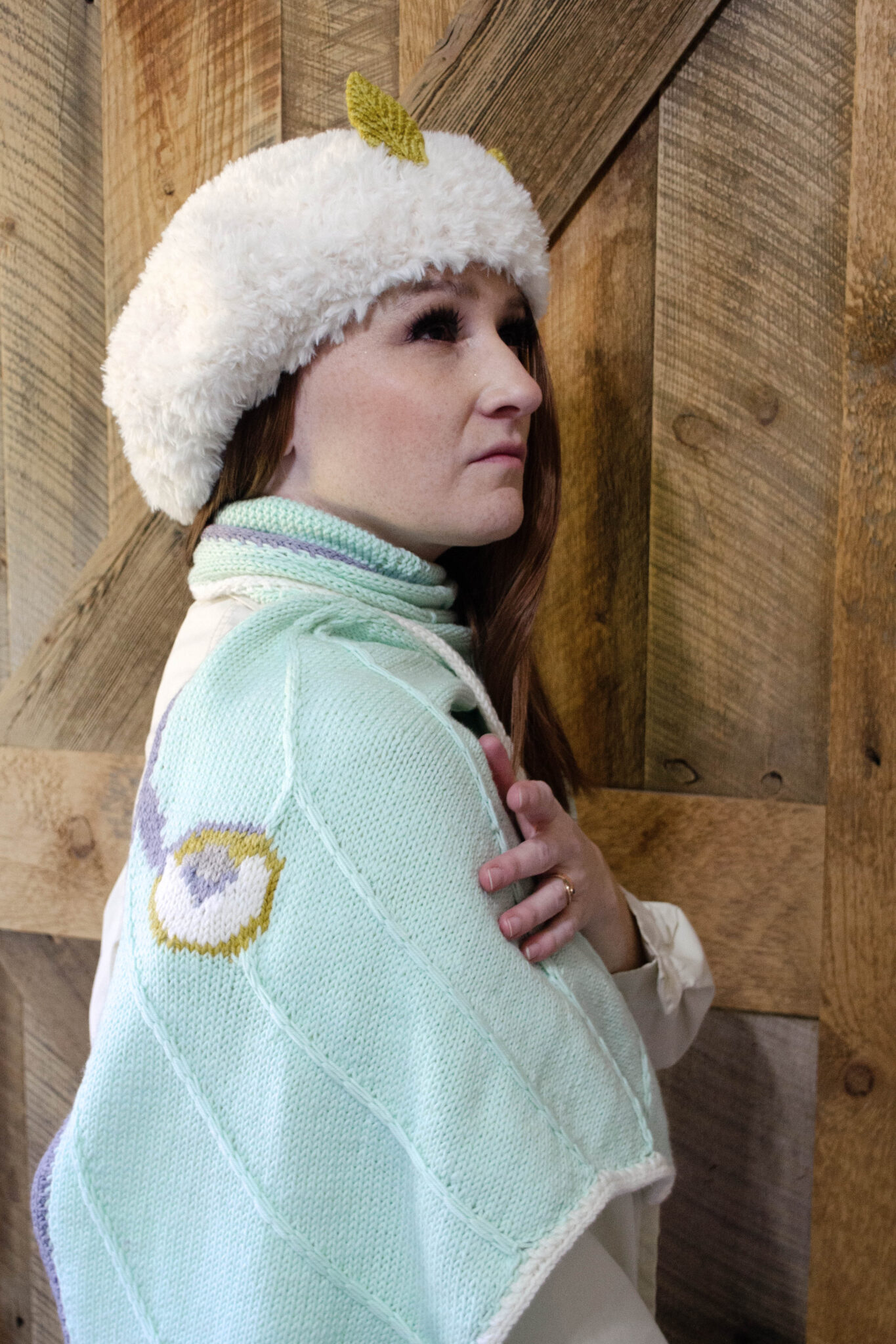 Actias Luna Moth Wings Shawl - Sheila Toy Stromberg Handknits